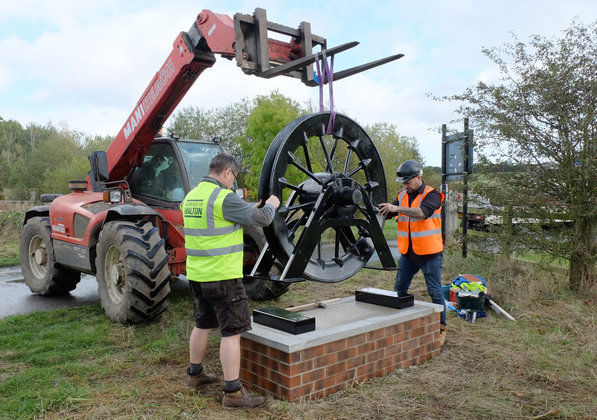 Pit Wheel Opening – Working for Walton